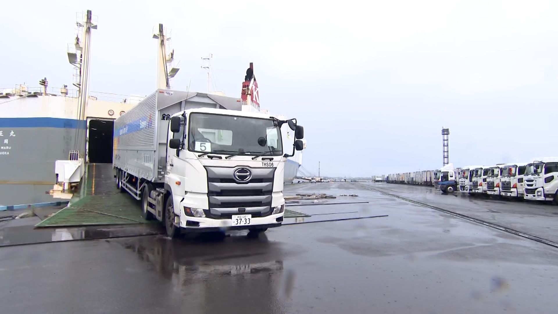 ドライバーの運転時間20時間短縮も!「2024年問題」の解決策となるか？RORO船の“運び方改革”に熱視線 | TBS NEWS DIG