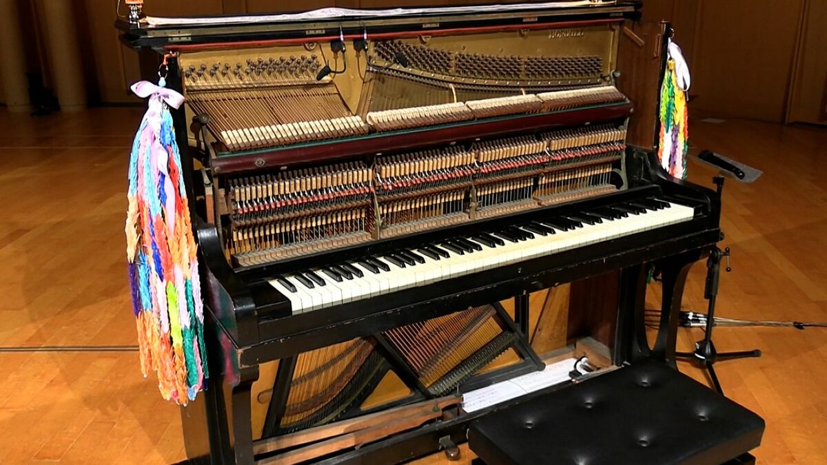 「至るところに焼け焦げた跡」アメリカ人ピアニストが被爆ピアノを演奏 奇跡の音色が語るものは…【岡山】 （RSK山陽放送）｜dメニューニュース（NTTドコモ）