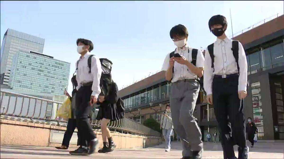 高校生「涼しいです。開放感えぐいです」6月スタートで衣替え JR仙台駅前では… | TBS NEWS DIG