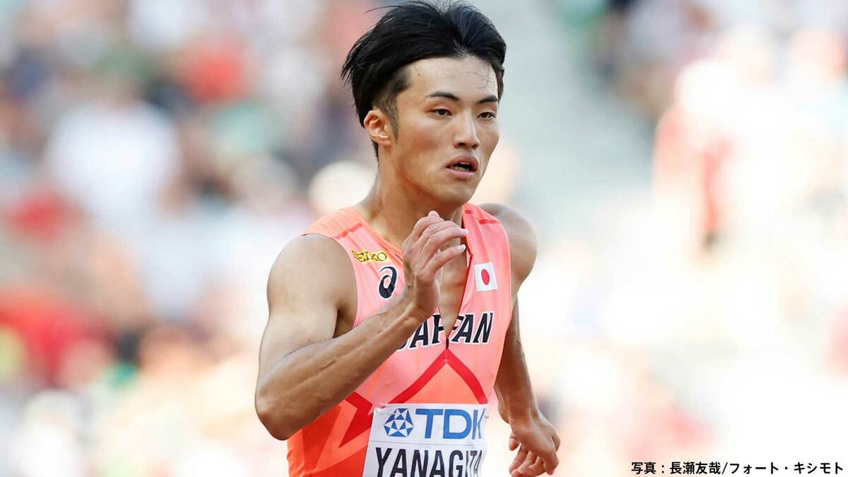 【陸上】栁田大輝が100m自己ベストタイの10秒02、パリ参加標準記録に迫る | TBS NEWS DIG