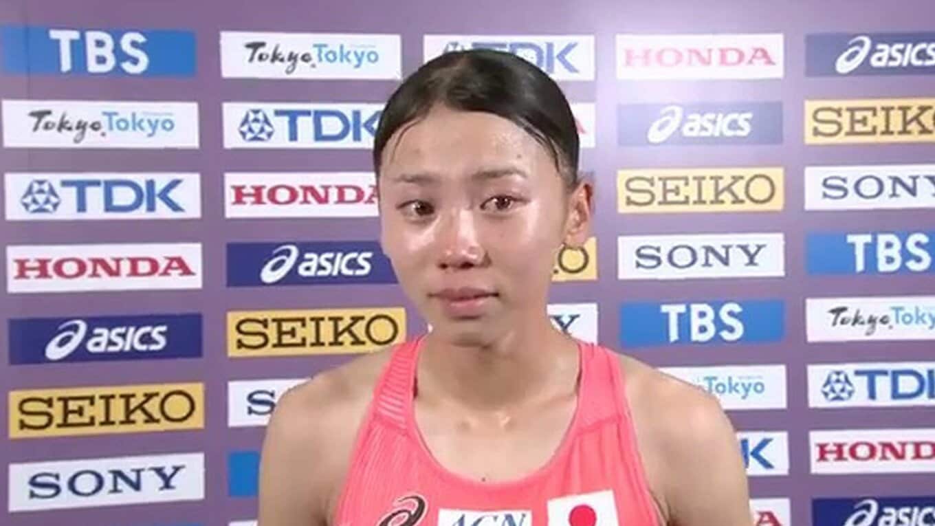 女子800m 久保凛、涙も「もっと強くなって、この舞台に戻ってくる」再起、リベンジ誓う【世界陸上】 | TBS NEWS DIG