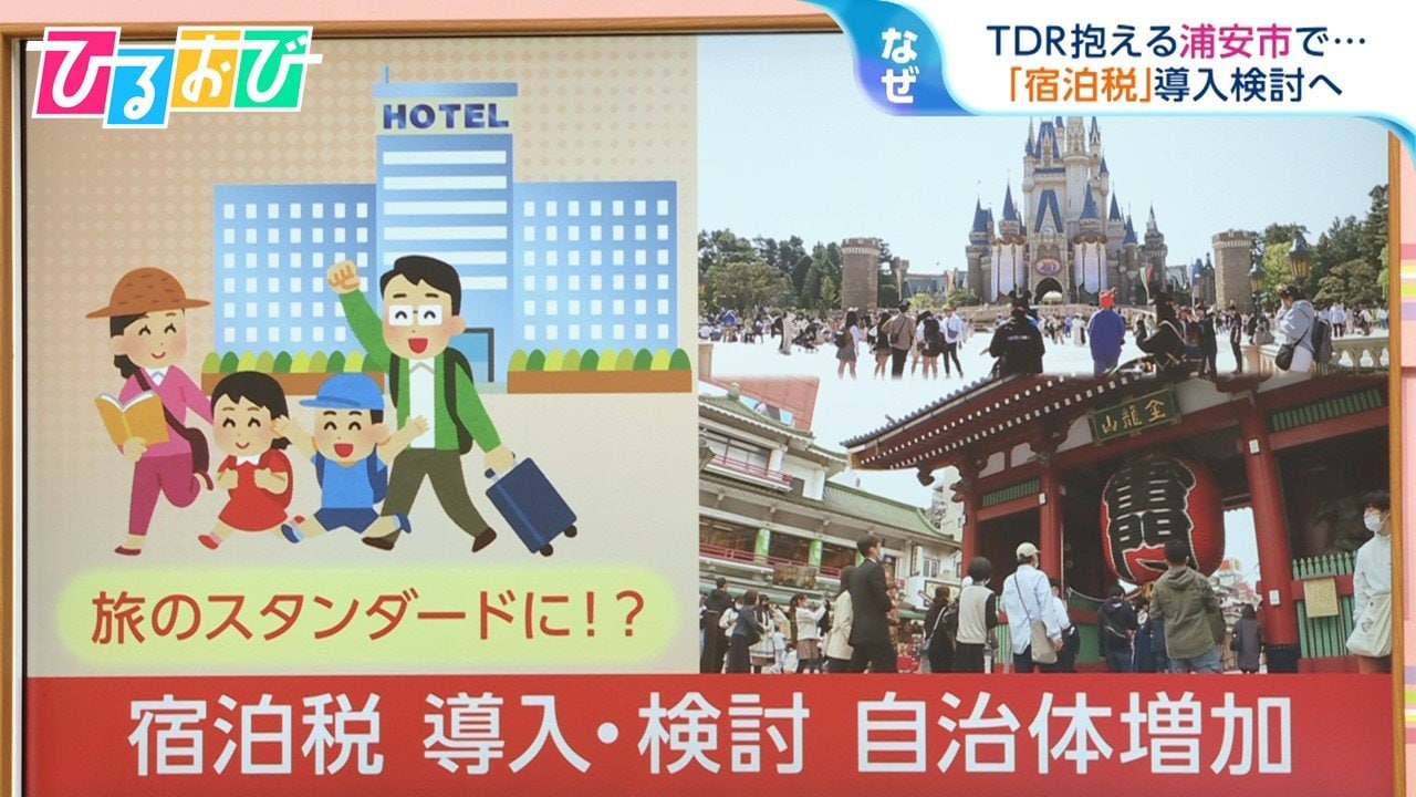 旅のスタンダードに？各地で検討される「宿泊税」 浦安市・熱海市が導入へ【ひるおび】 | TBS NEWS DIG
