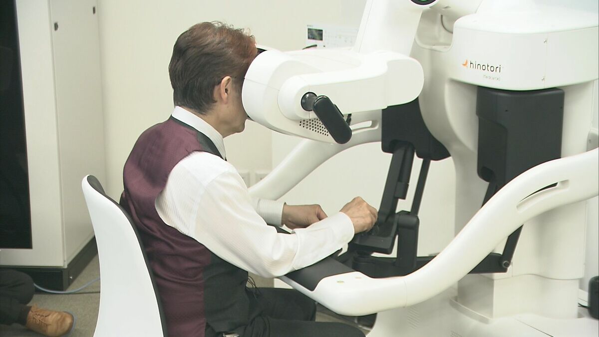 300キロ離れた遠隔手術の実証実験 ロボットhinotoriを使用 藤田医科大学や医療用検査機器メーカーなどが合同で | TBS NEWS DIG