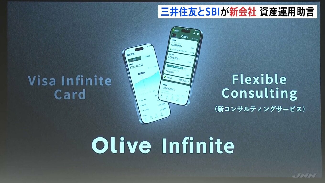 個人向けの資産運用サービス手がける会社設立 三井住友FGとSBIHDが共同で | TBS NEWS DIG