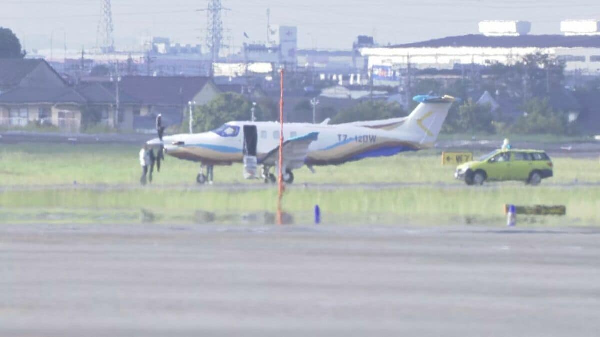 【速報】県営名古屋空港で滑走路一時閉鎖 小型機が「誘導路」から動けなくなる FDA2便に影響 | TBS NEWS DIG