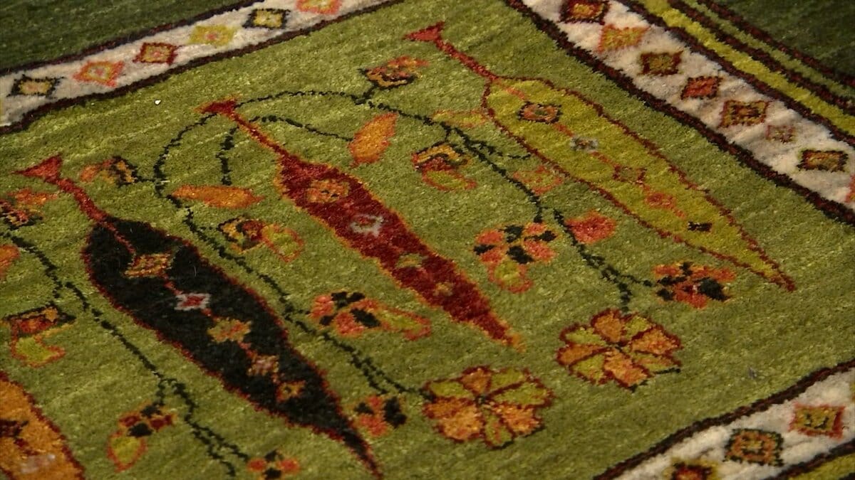 「色彩豊かな空間」 寺院で「紅葉」とイラン伝統の手織り絨毯「ギャッベ」を楽しむイベント 【岡山・金山寺】（RSK山陽放送）｜dメニューニュース（NTTドコモ）