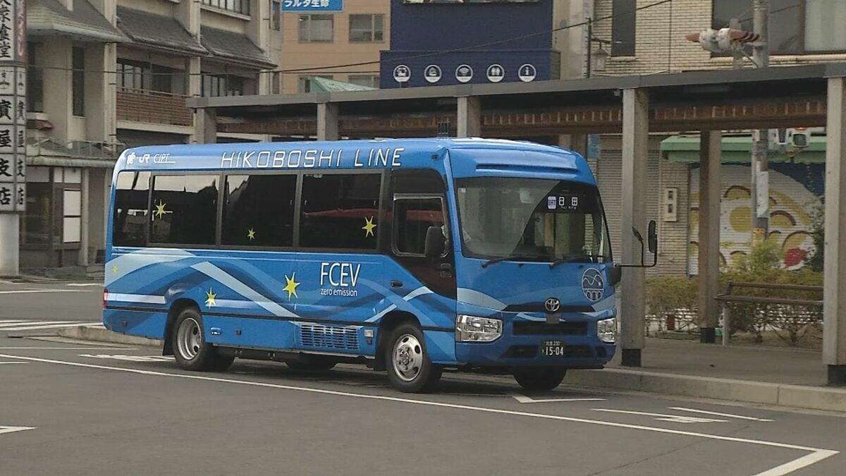 「音が静か」水素を活用した燃料電池バス 日田彦山線BRTで実証実験始まる | TBS NEWS DIG