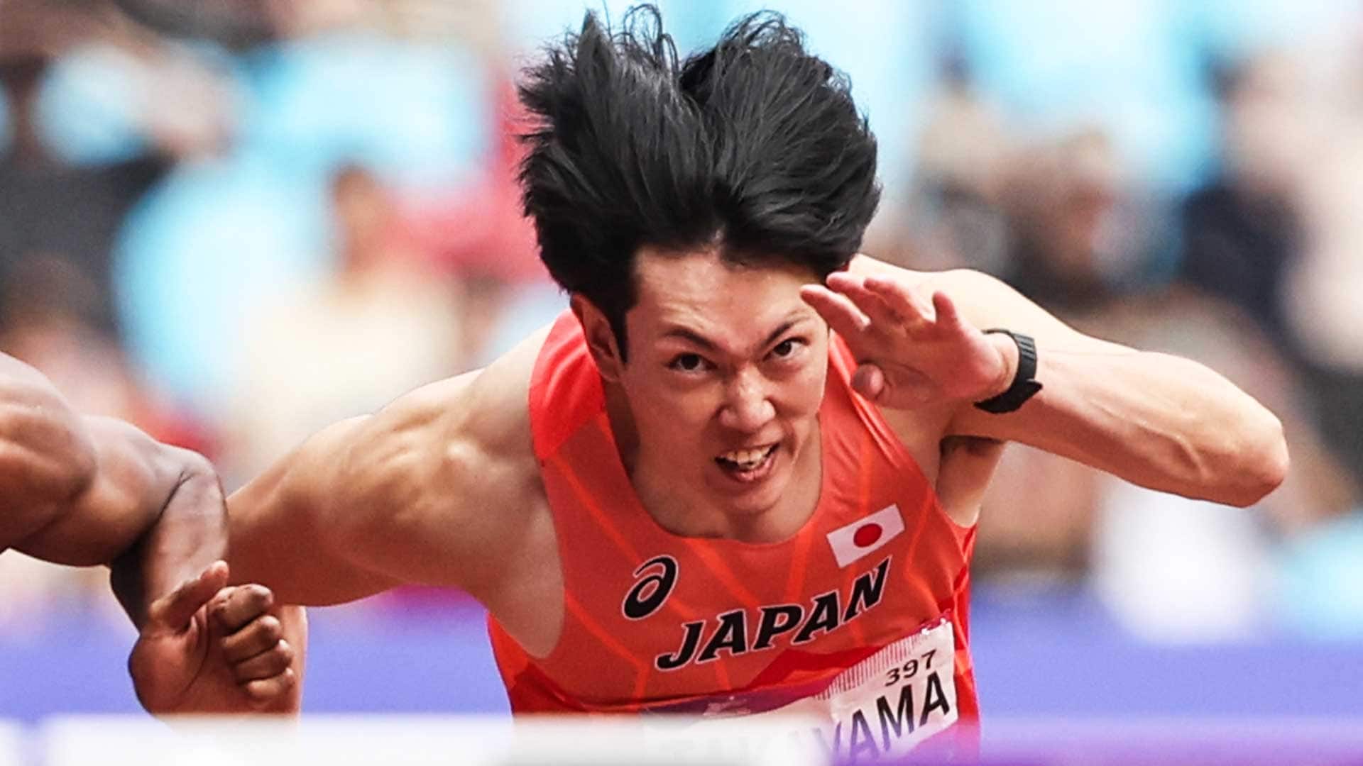 珍事で41年ぶり快挙！男子110mH高山峻野が着差なし13秒41の同タイムで金メダル獲得！【アジア大会】 | TBS NEWS DIG