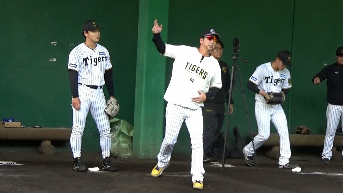 阪神安芸キャンプに藤川監督が合流「1年前に行っていた選手たちの練習スタイル自体が全く違う」と若手選手たちに太鼓判【高知】（KUTVテレビ高知）｜dメニューニュース（NTTドコモ）