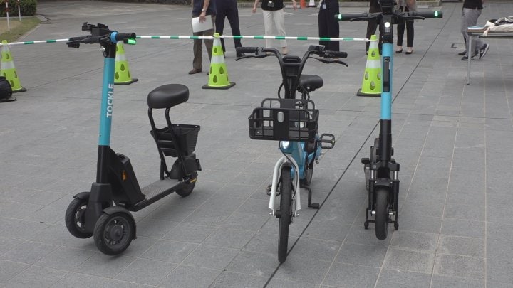 事故で一時停止の貸出を再開 実証実験の電動キックボードなどシェアサービス アプリなどで交通ルール周知 山梨県 （UTYニュース）｜dメニューニュース（NTTドコモ）