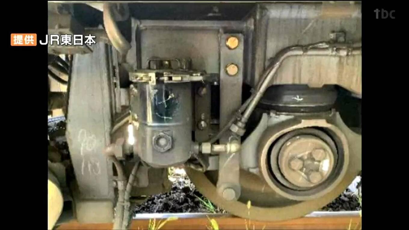 JR東北本線や仙山線などの「E721系列車」2編成の台車枠に35～110ミリのひび | TBS NEWS DIG