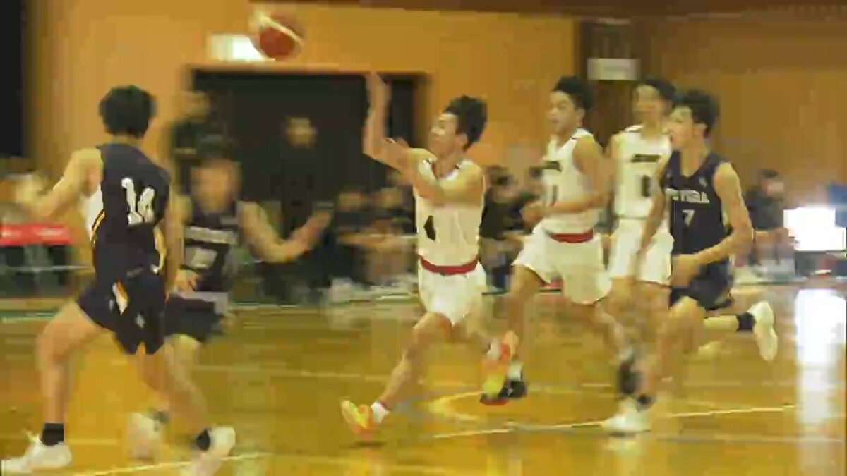 男子バスケットボールU18「日清食品 中国ブロックリーグ」 岡山商科大学附属高校と山口の豊浦高校が対戦【岡山】 | TBS NEWS DIG