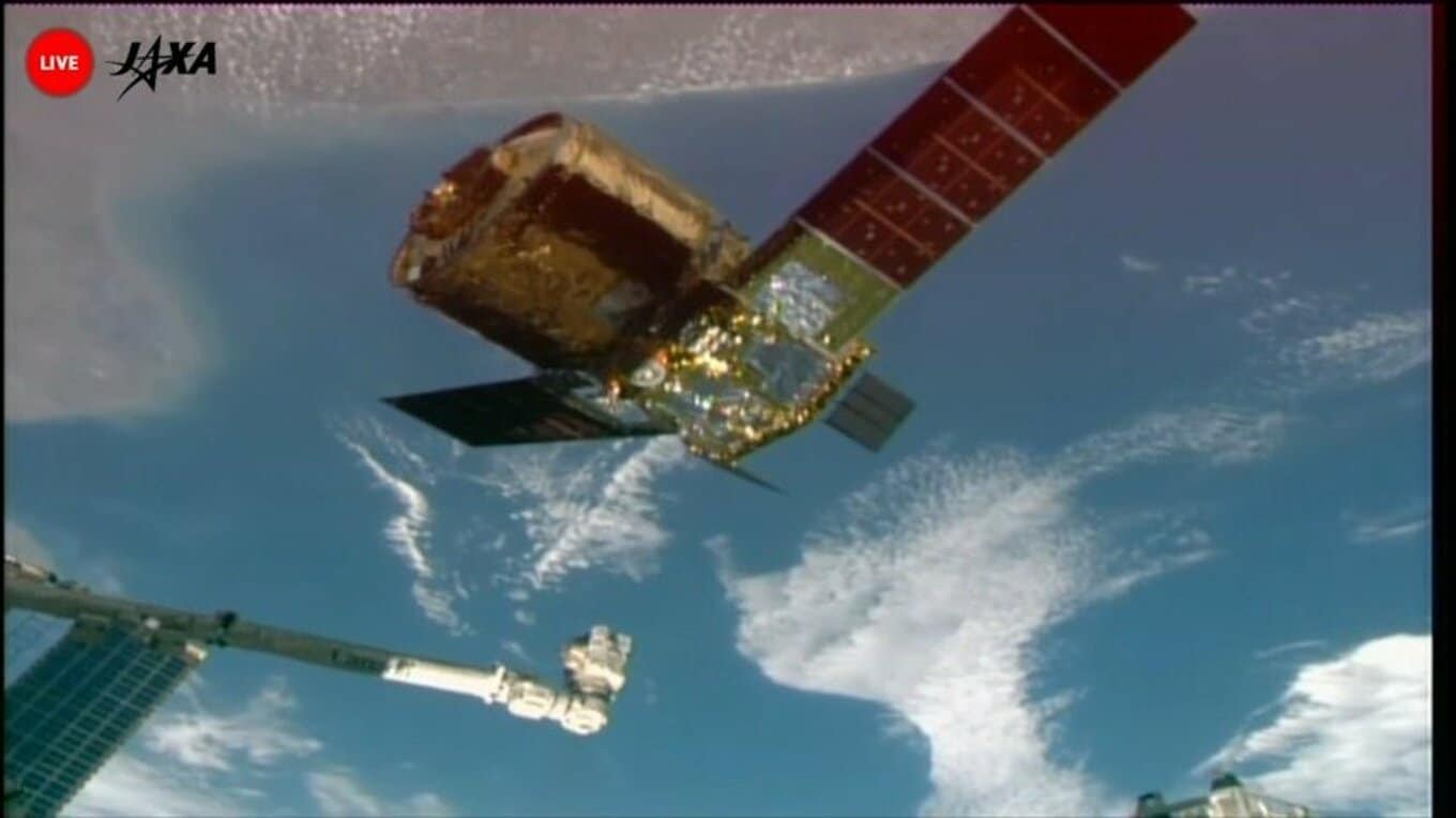 新型無人補給機HTV-X ISS国際宇宙ステーションに到着 ISSとの結合完了 H3ロケット7号機で打ち上げ | TBS NEWS DIG フォトギャラリー