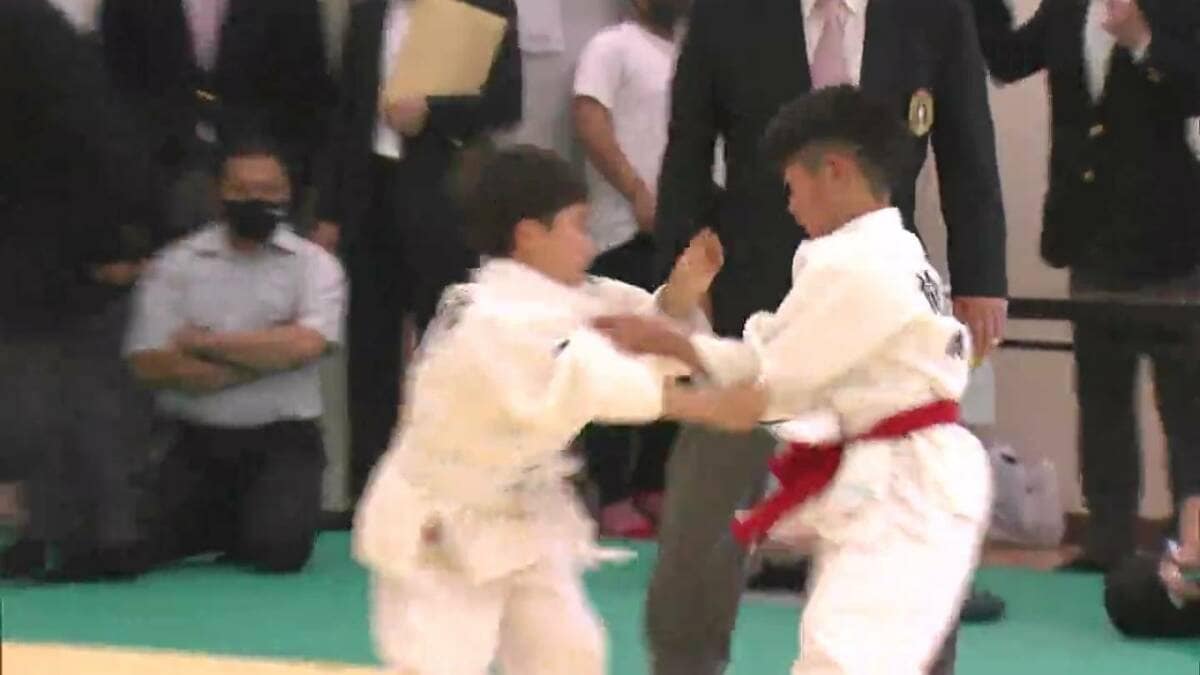 「次は相手に絶対に負けないようにする」小学生が技を競い合うRSK杯柔道選手権大会【岡山】 | TBS NEWS DIG