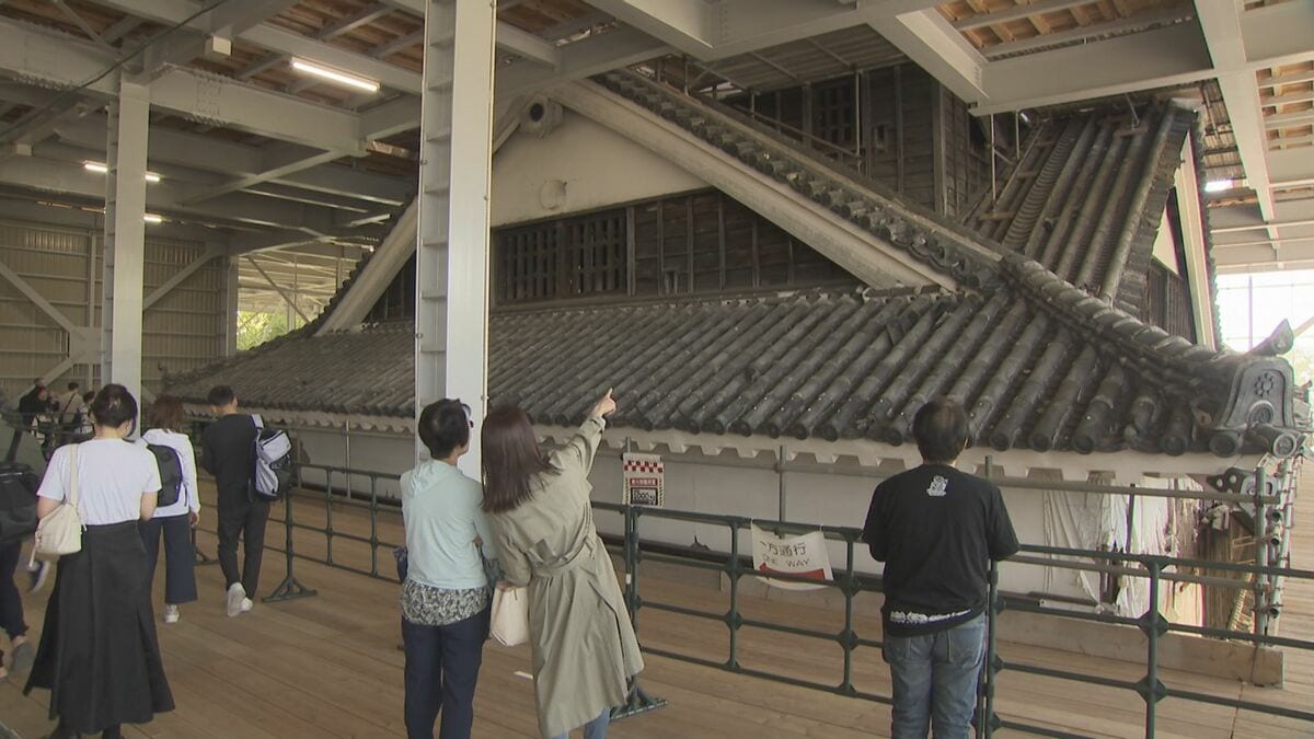 復旧工事中の熊本城・宇土櫓 一般公開始まる | 熊本のニュース｜RKK NEWS｜RKK熊本放送