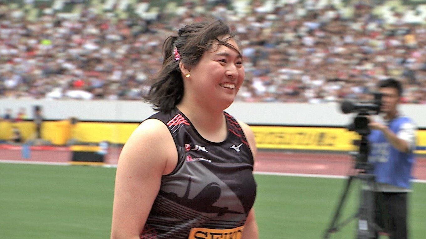 女子やり投、女王・北口榛花が大会連覇 64m16のビッグスローで国立沸く 世界陸上連覇へ前進【セイコーGGP】 | TBS NEWS DIG