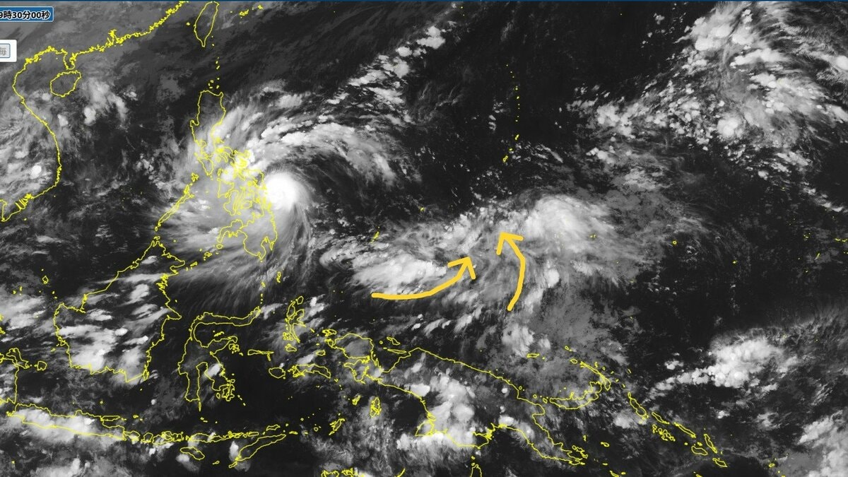 【台風情報】台風25号で終わらず⋯今後は台風のたまご(熱帯天気圧)が発生予想、海水温は高く、台風へ発達の可能性も 一部地域では今後、雨風に注意【雨風シミュレーション】（KUTVテレビ高知）｜d ...