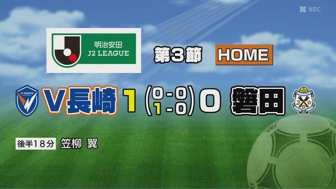 【サッカー 明治安田 J2】V・ファーレン長崎 ジュビロ磐田に1－0で勝利 | 長崎のニュース | 天気 | NBC長崎放送 (1ページ)