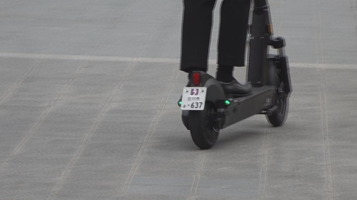 事故で一時停止の貸出を再開 実証実験の電動キックボードなどシェアサービス アプリなどで交通ルール周知 山梨県 （UTYニュース）｜dメニューニュース（NTTドコモ）