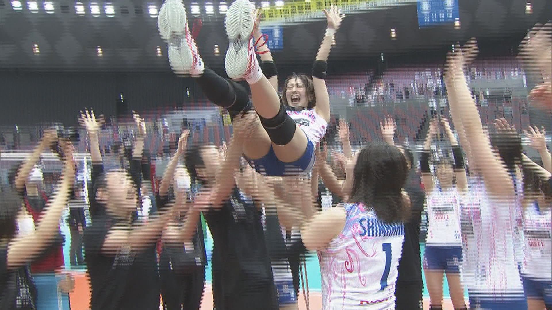 PFUブルーキャッツ黒鷲旗初優勝 賞金の一部を被災地支援に | TBS NEWS DIG