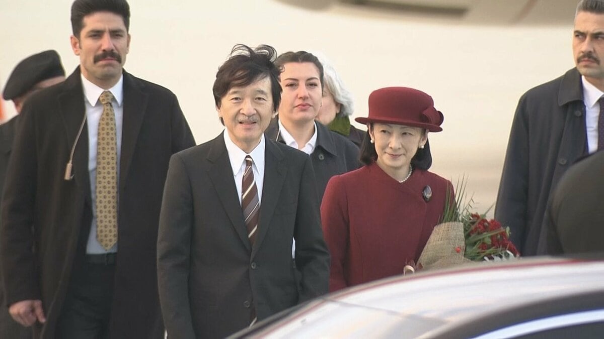 秋篠宮ご夫妻 アンカラに到着し出迎え受けられる 4日は大統領主催の晩餐会出席へ 日本とトルコの外交関係樹立100周年 | TBS NEWS DIG