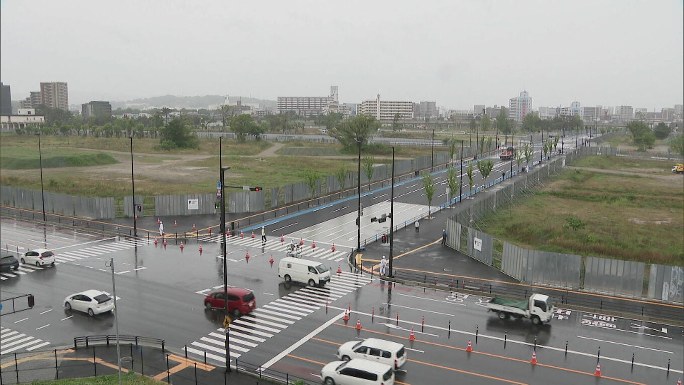 九州大学箱崎キャンパス跡地に4車線の道路「堅粕箱崎線」 供用開始 | TBS NEWS DIG