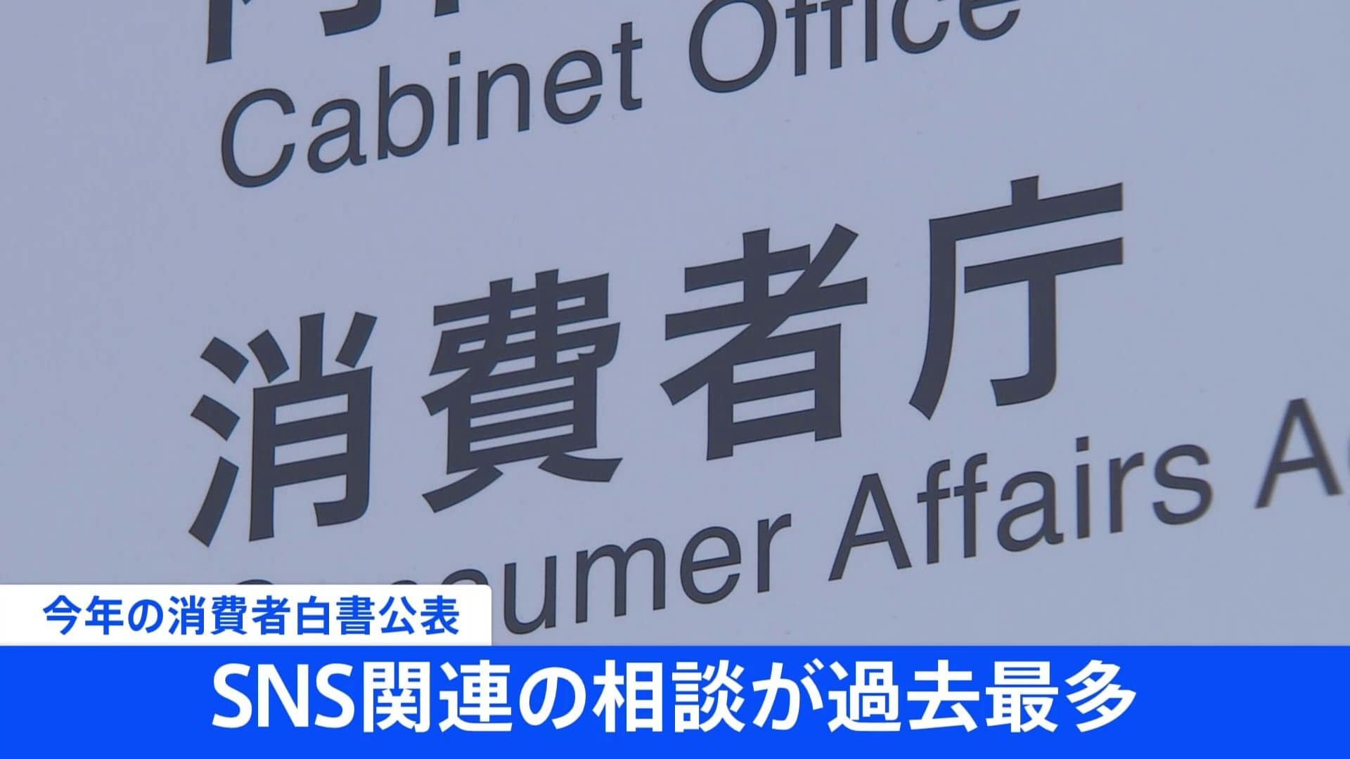 【速報】“SNS関連”の消費者トラブル相談、過去最多6万件超に 年代別で“50代から”が最も多く… 2023年度「消費者白書」 | TBS NEWS DIG