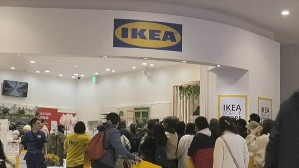 「IKEAポップアップストア in 山梨」期間限定ストアに大勢の客 人気家具など140商品 | TBS NEWS DIG