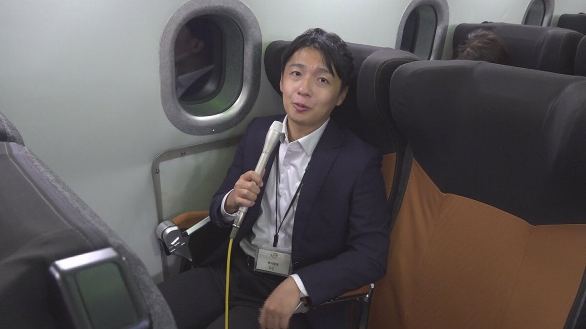 リニア新型車両に試乗 座席はリクライニング機能なし 天井部分にはプロジェクションマッピング 山梨リニア実験線（UTYニュース）｜dメニューニュース（NTTドコモ）