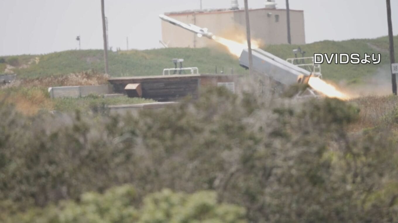 米海兵隊の新型地対艦ミサイル「NMESIS（ネメシス）」が7月に沖縄に配備されていた 射程は180キロ超 | TBS NEWS DIG