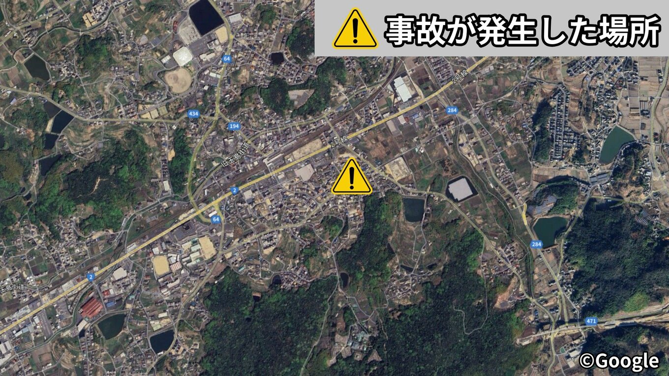 軽乗用車が道路脇のブロック塀に衝突 運転手の高齢男性→容体が急変し約5時間後に死亡【岡山】 | TBS NEWS DIG (3ページ)