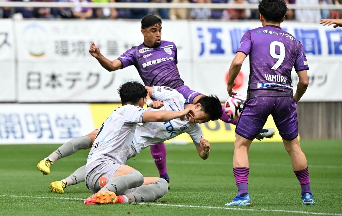 藤枝MYFCリーグ戦4連勝 中川風希が劇的決勝弾 秋田に1-0【J2第15節速報】 | TBS NEWS DIG