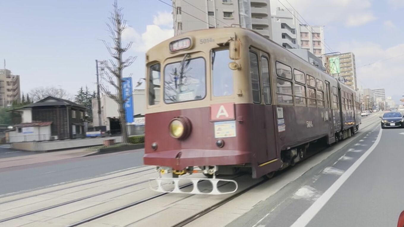“推し電1位” 半世紀愛された車両が引退 熊本市電「5014号車」運行最後の1日 | TBS NEWS DIG