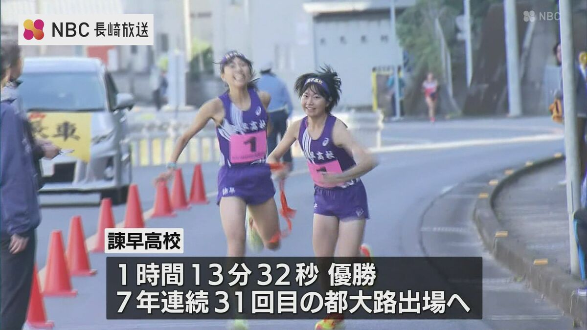 都大路8位入賞が目標 諫早高校陸上部女子 諫早市長を表敬訪問（NBC長崎放送）｜dメニューニュース（NTTドコモ）