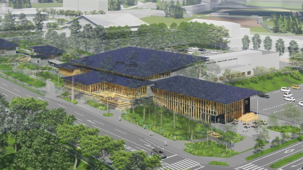 新図書館の建築工事始まる 建設費約42億6千万 最大収容冊数は32万冊 大分・別府市 | TBS NEWS DIG