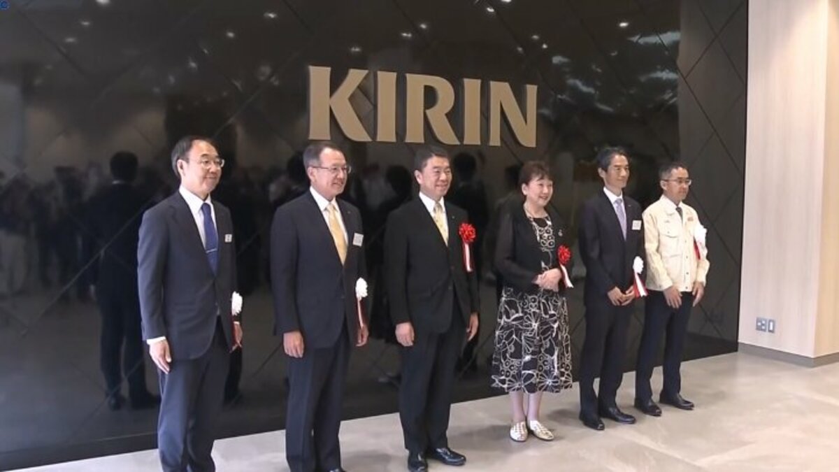 岩手にもビール出荷の仙台市内の工場が操業100周年で記念式典 | TBS NEWS DIG