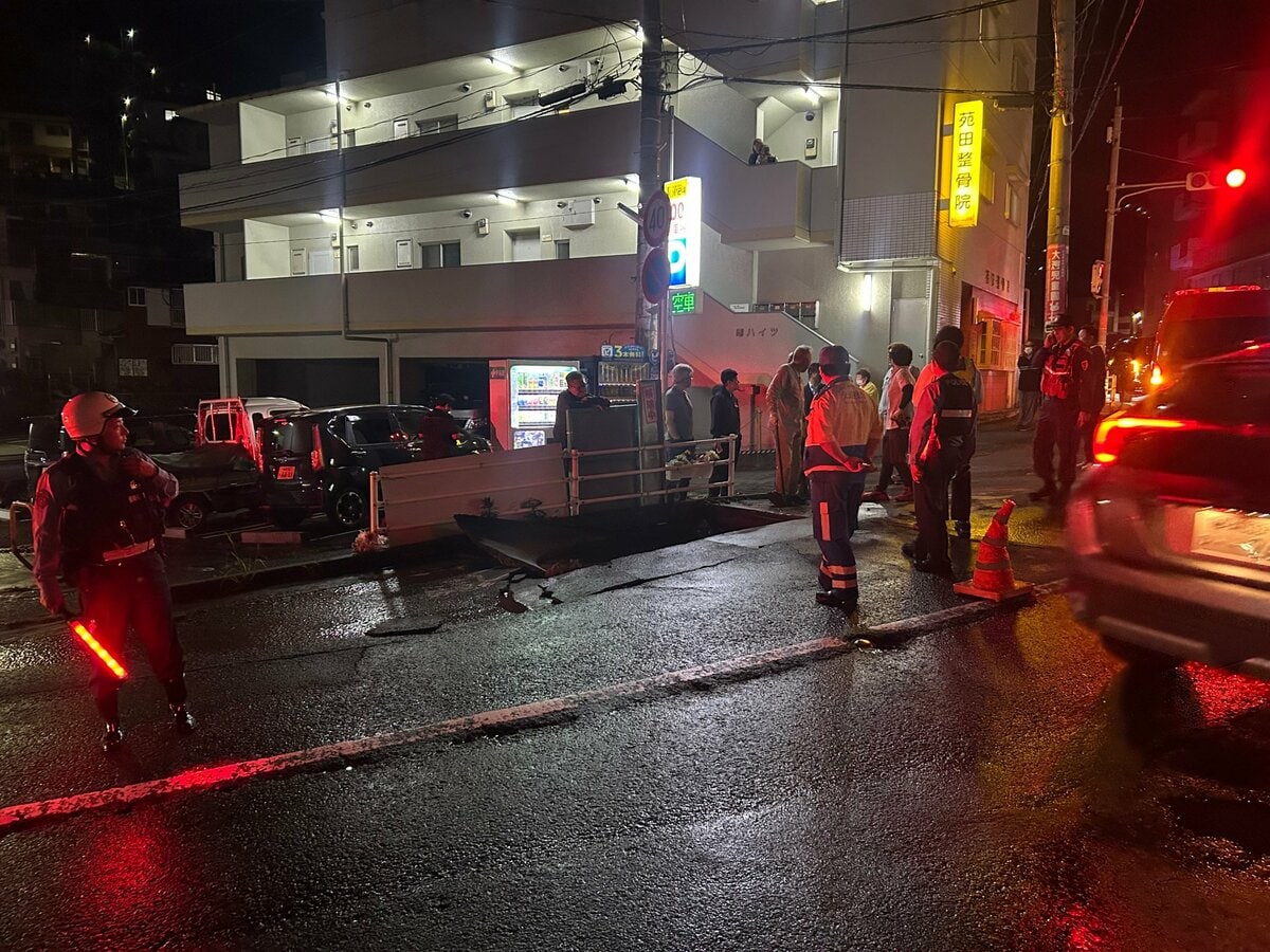 【速報】長崎市で一時道路が冠水 水道管交換に向けた工事の現場か（NBC長崎放送）｜dメニューニュース（NTTドコモ）