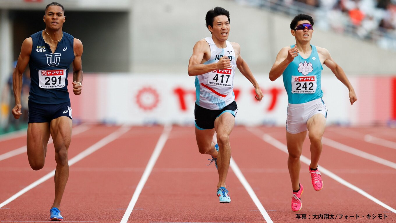 男子400m優勝の中島佑気ジョセフが日本人2人目の44秒台秒読み段階に 2位の佐藤風も十分な手応え【日本選手権レビュー】 | TBS NEWS DIG (2ページ)