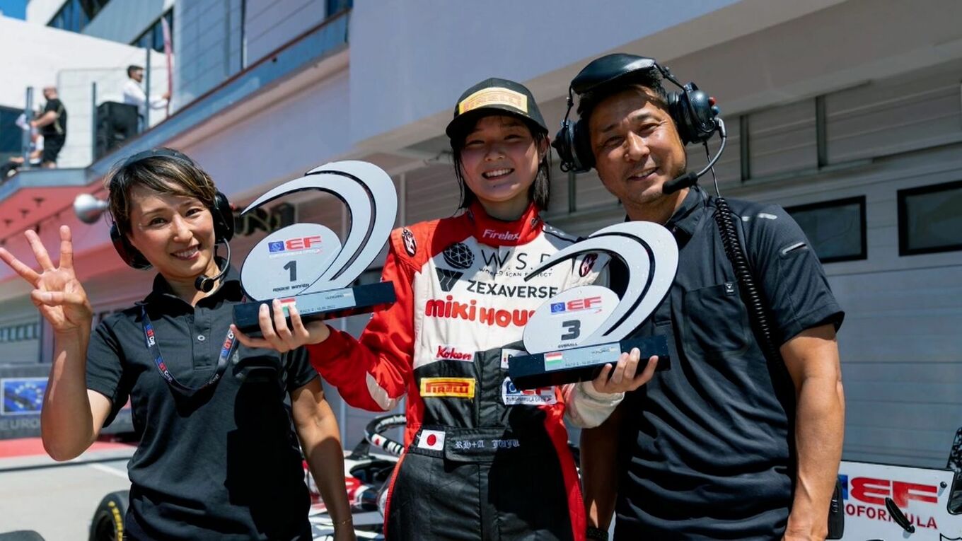 「夢のF1レーサー」へ駆け上がる！17歳レーサーJuju（野田樹潤さん）欧州から一時帰国 「10代の1年って大きい」 | TBS NEWS DIG (2ページ)