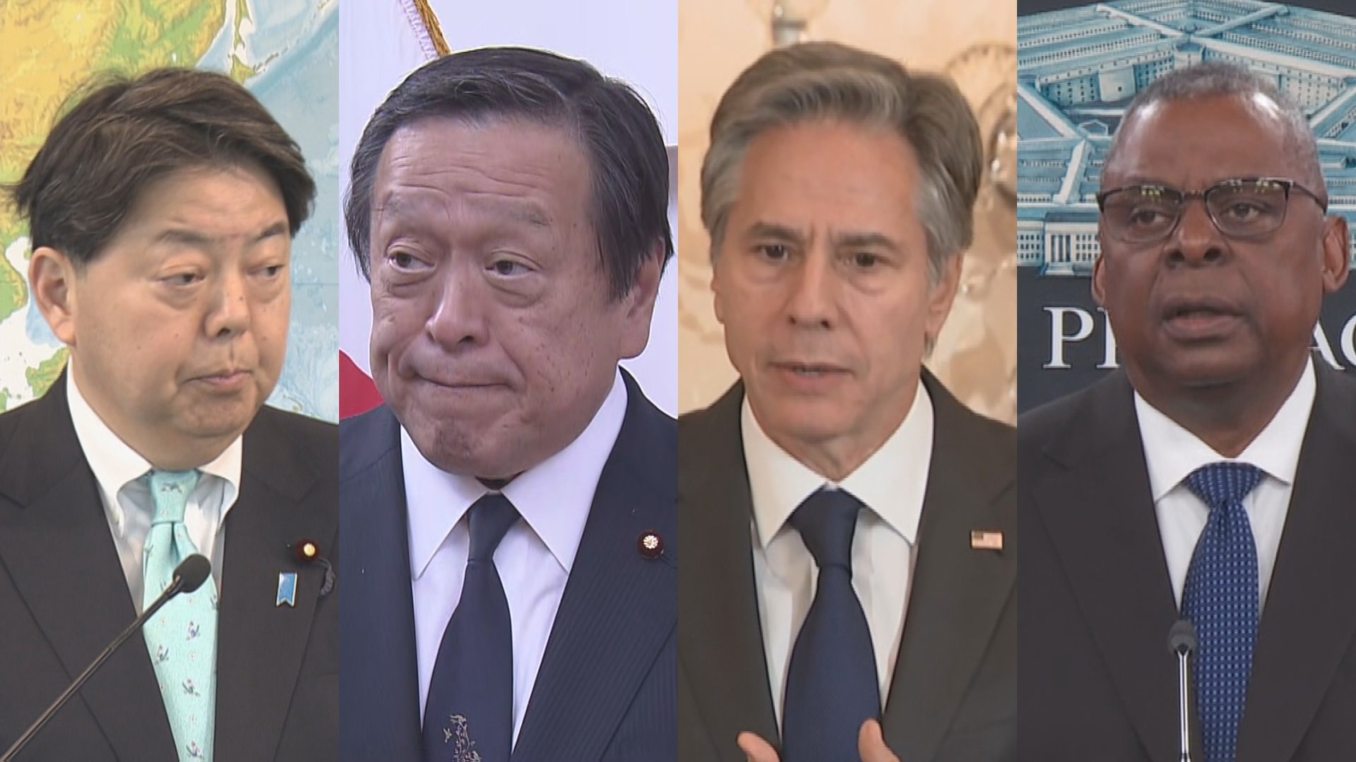 【速報】日米「2プラス2」始まる 日米安保条約の宇宙での適用も確認へ | TBS NEWS DIG