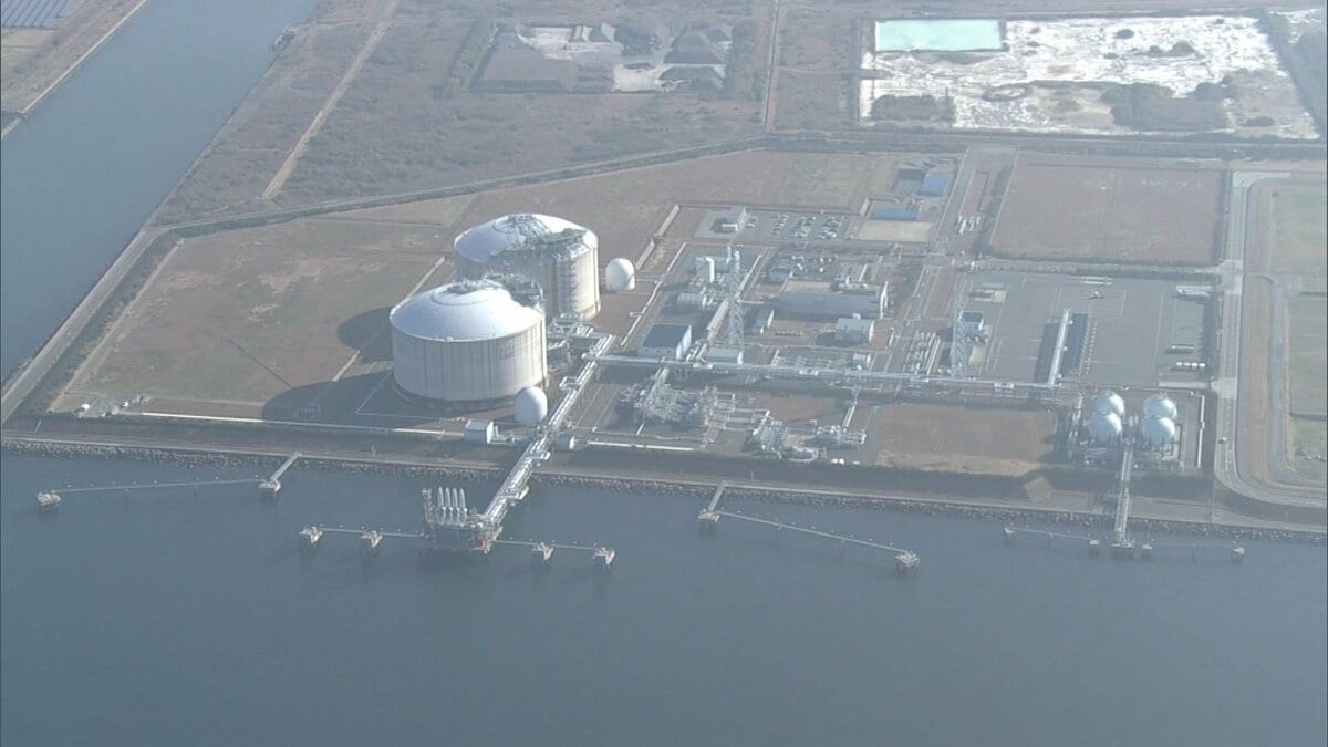国内最大級23万キロリットルのLNGタンクを増設 総事業費は約500億円 西部ガス「ひびきLNG基地」 | TBS NEWS DIG
