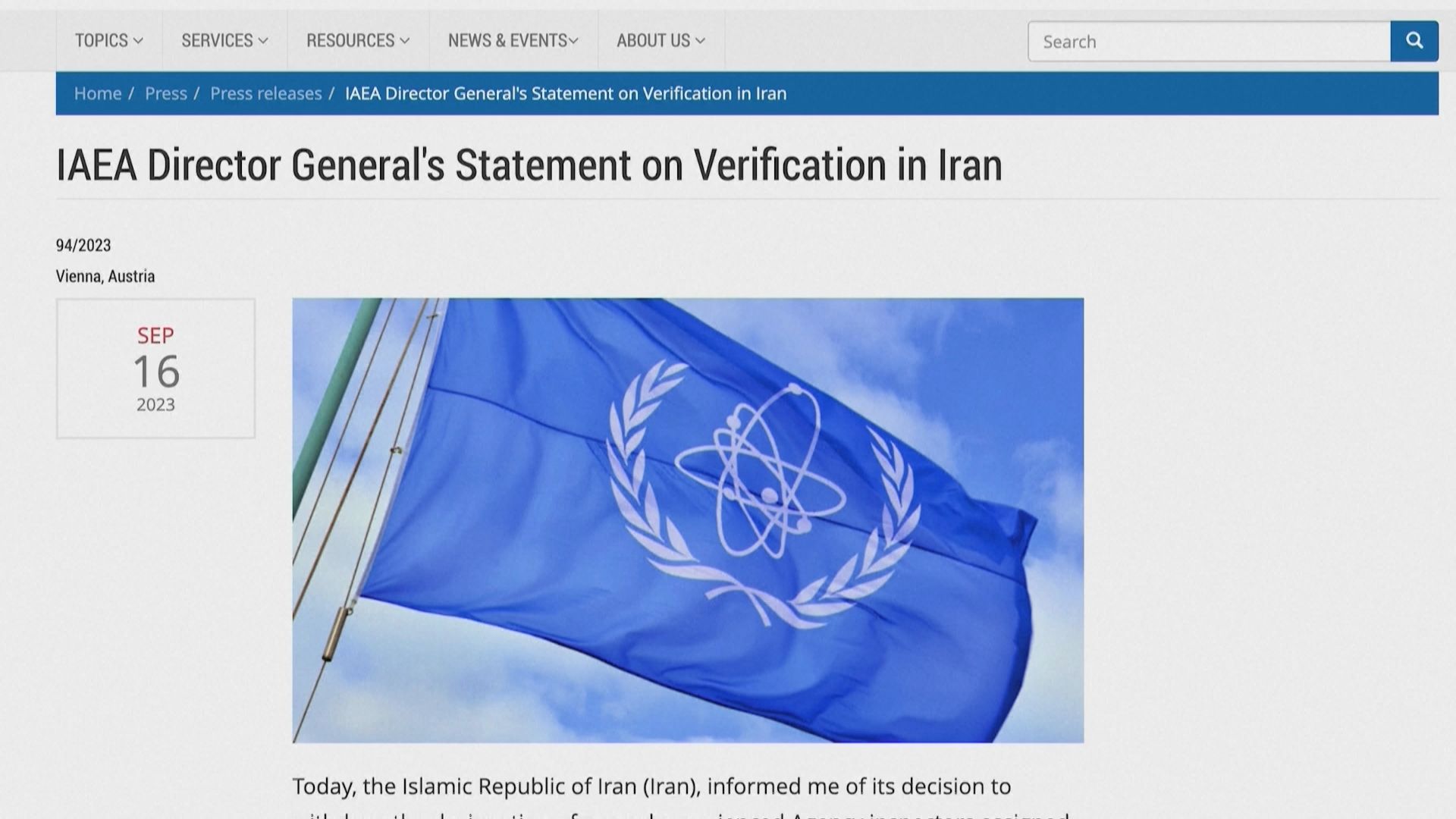 イランが査察官の受け入れを拒否 IAEA事務局長が非難 | TBS NEWS DIG