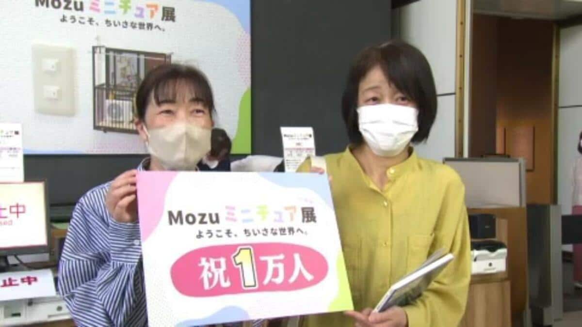 「テレビのCMなど見て行って見たいなと」小さい世界が大人気「Mozu展」 入場者早くも1万人突破!! | TBS NEWS DIG フォトギャラリー