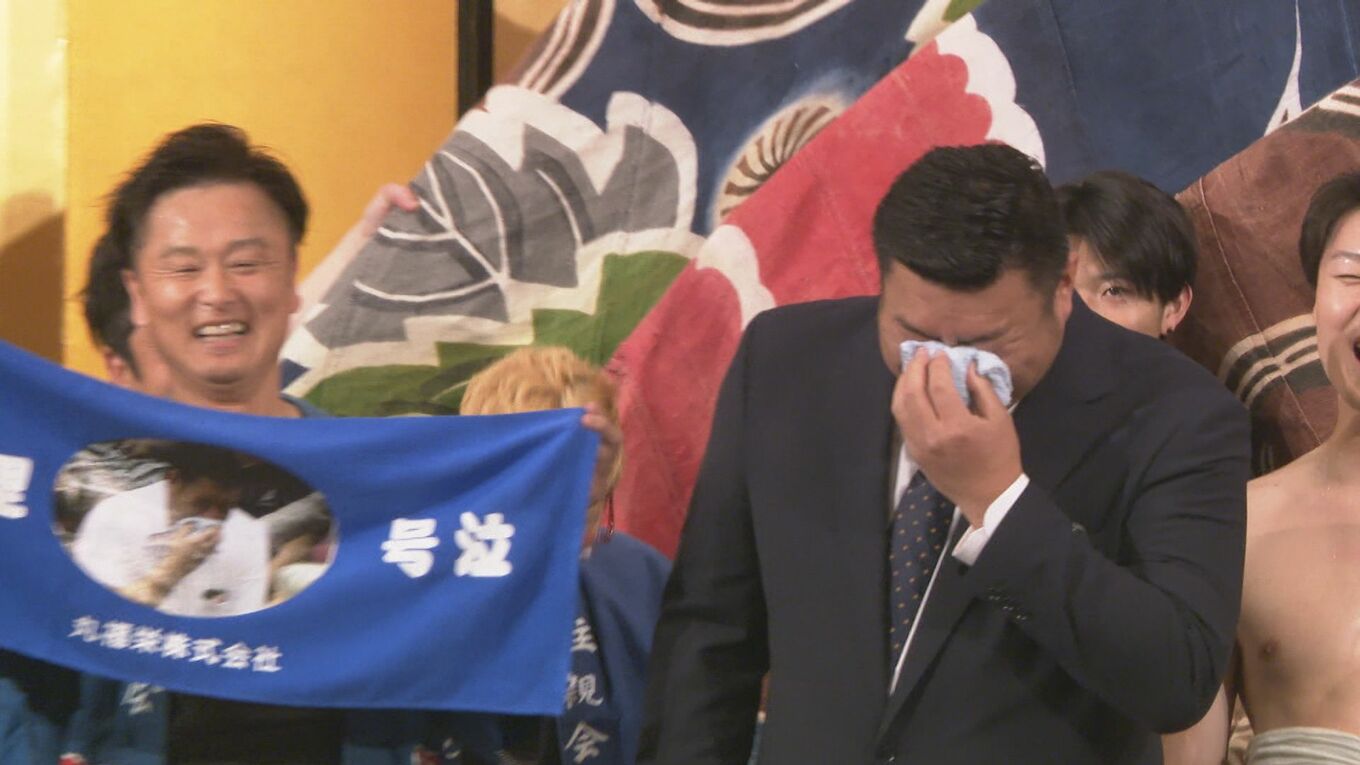 大の里が石川に凱旋帰郷 避難所の被災者を元気づけ祝賀会では大きな声援を受けリフレッシュ | TBS NEWS DIG (2ページ)