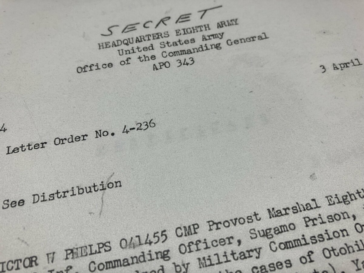 死刑執行は厳格に行われた スガモプリズン戦犯死刑囚のデータ 入所から遺品のリストまで〜28歳の青年はなぜ戦争犯罪人となったのか【連載:あるBC級戦犯の遺書】#108（RKB）｜dメニュー ...