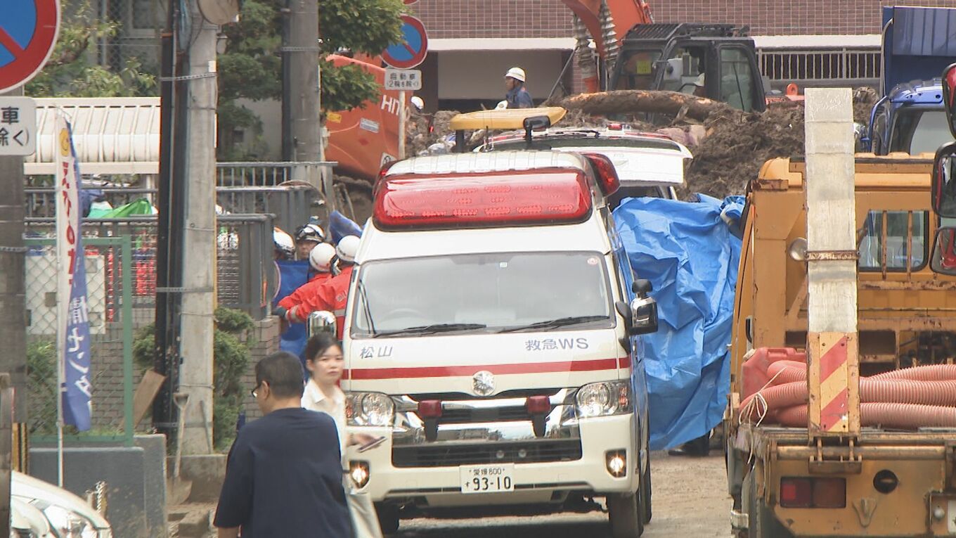 松山市の土砂崩れで行方不明の3人 全員の死亡確認 | TBS NEWS DIG (1ページ)