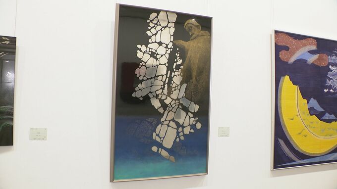 能登半島地震からの復興を願った蒔絵のパネルも 日本現代工芸美術展石川展と現代工芸展が開幕 | TBS NEWS DIG フォトギャラリー