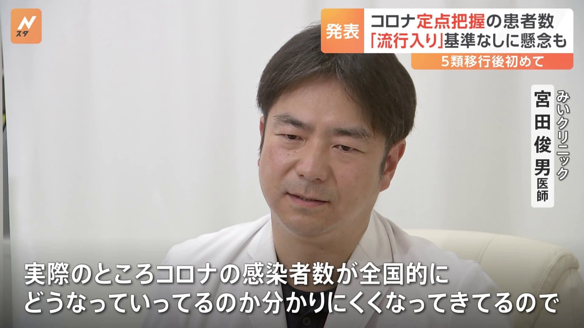 “定点把握”の新型コロナ全国の患者報告数を初発表 「流行入り」基準なしに…第9波への医療現場の懸念は | TBS NEWS DIG