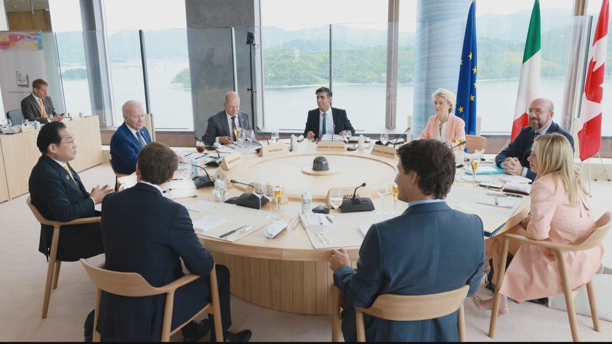 G7共同声明、「経済的威圧」への抑止で一致 中国・ロシアを念頭に | TBS NEWS DIG