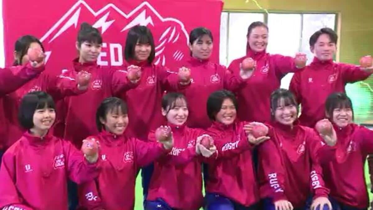 目指すは3年後の地元国スポでの上位入賞 県内初の女子ラグビーチーム「レッドチークス信州」が産声 パリ五輪日本代表ら招いて強化「日の丸背負う時を ...